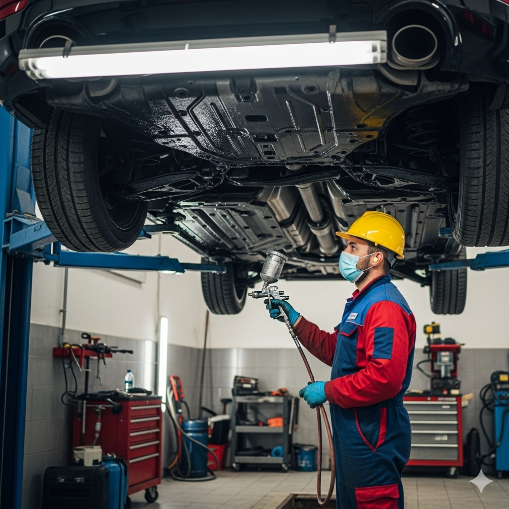 Toyota Undercoating Service - Noise, Scratch & Rust Protection